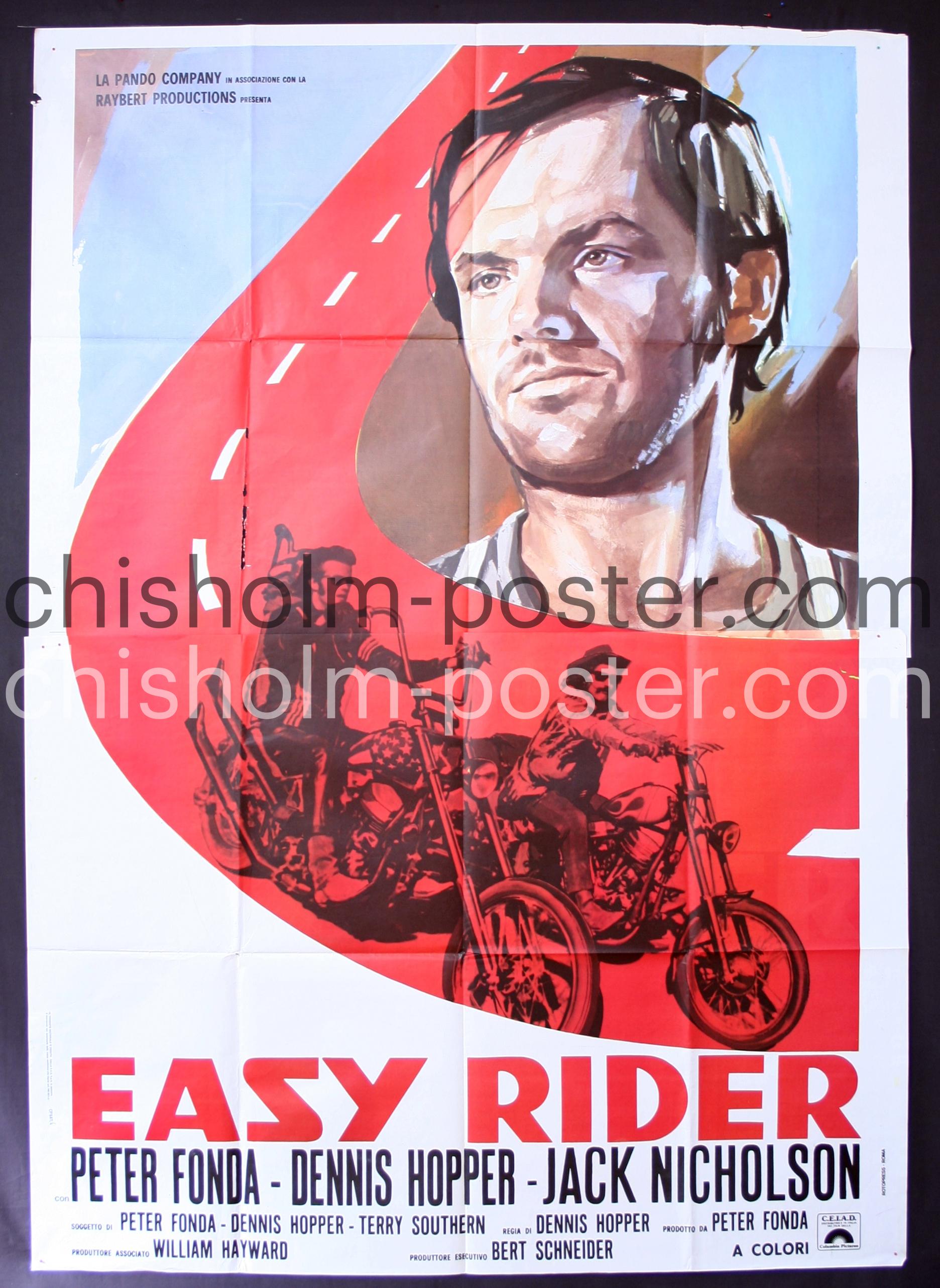 Easy Rider - R 1972 | Original Vintage Poster | Chisholm Larsson Gallery