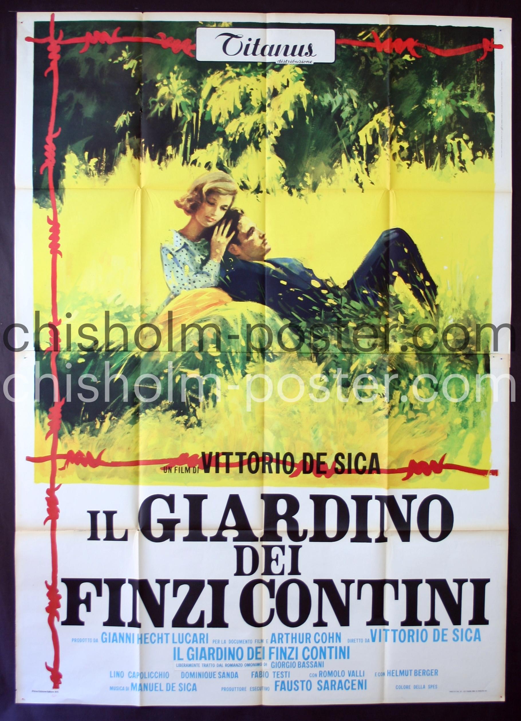 Giardino dei Finzi Contini, il | Original Vintage Poster | Chisholm ...
