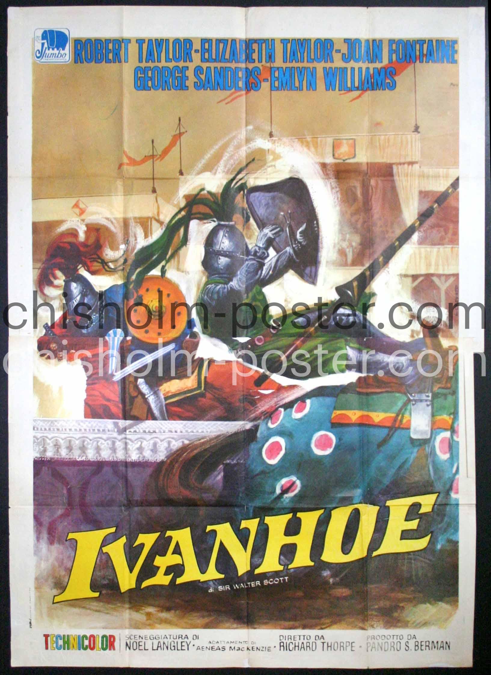 Ivanhoe (2) | Original Vintage Poster | Chisholm Larsson Gallery