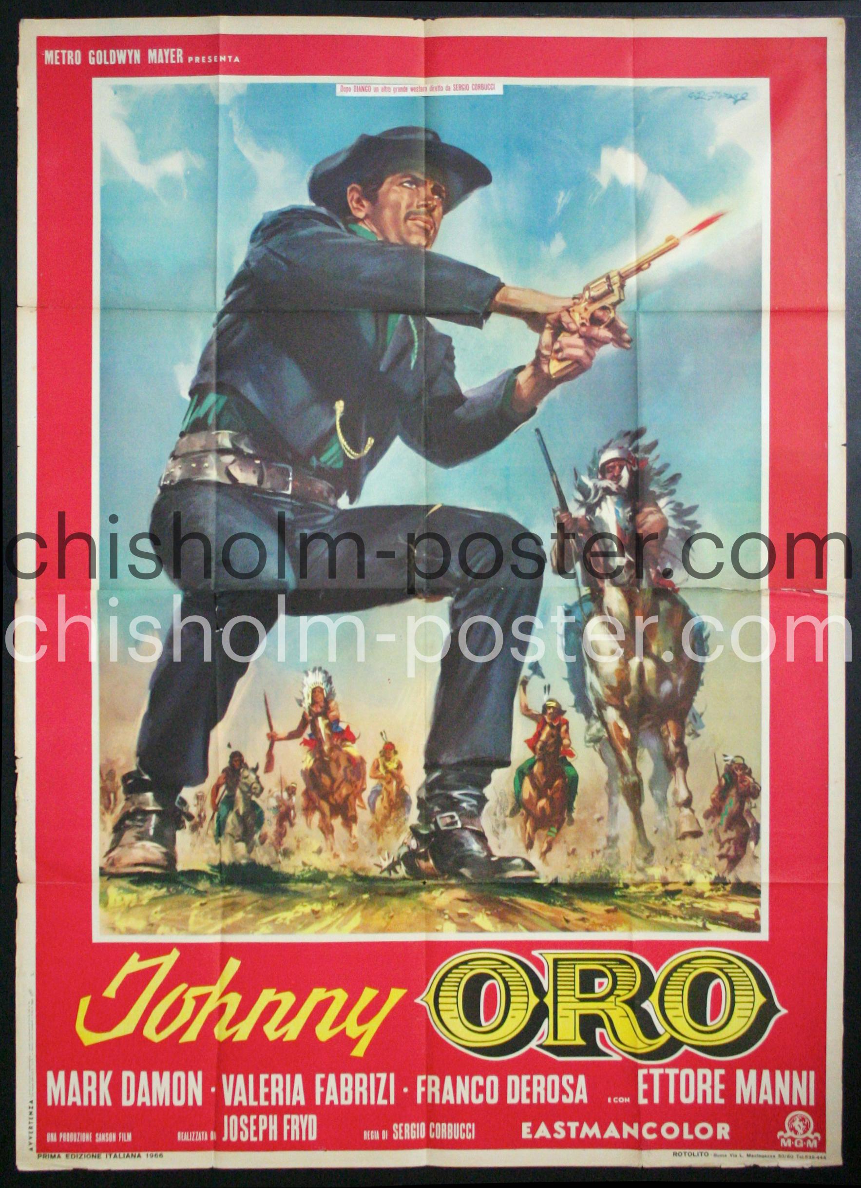 Johnny Oro | Original Vintage Poster | Chisholm Larsson Gallery