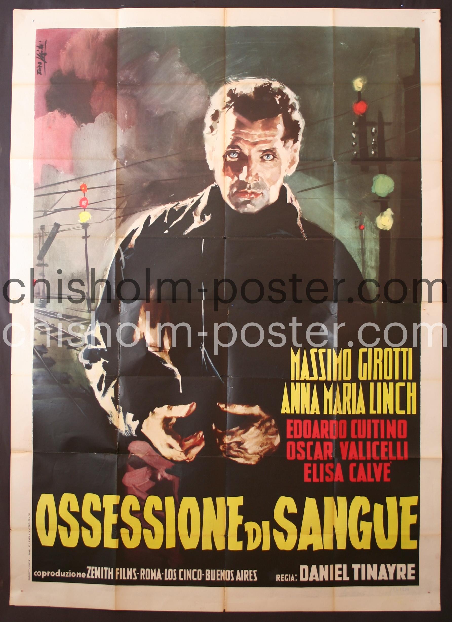 Ossessione di Sangue (Bestia Humana, La) | Original Vintage Poster ...