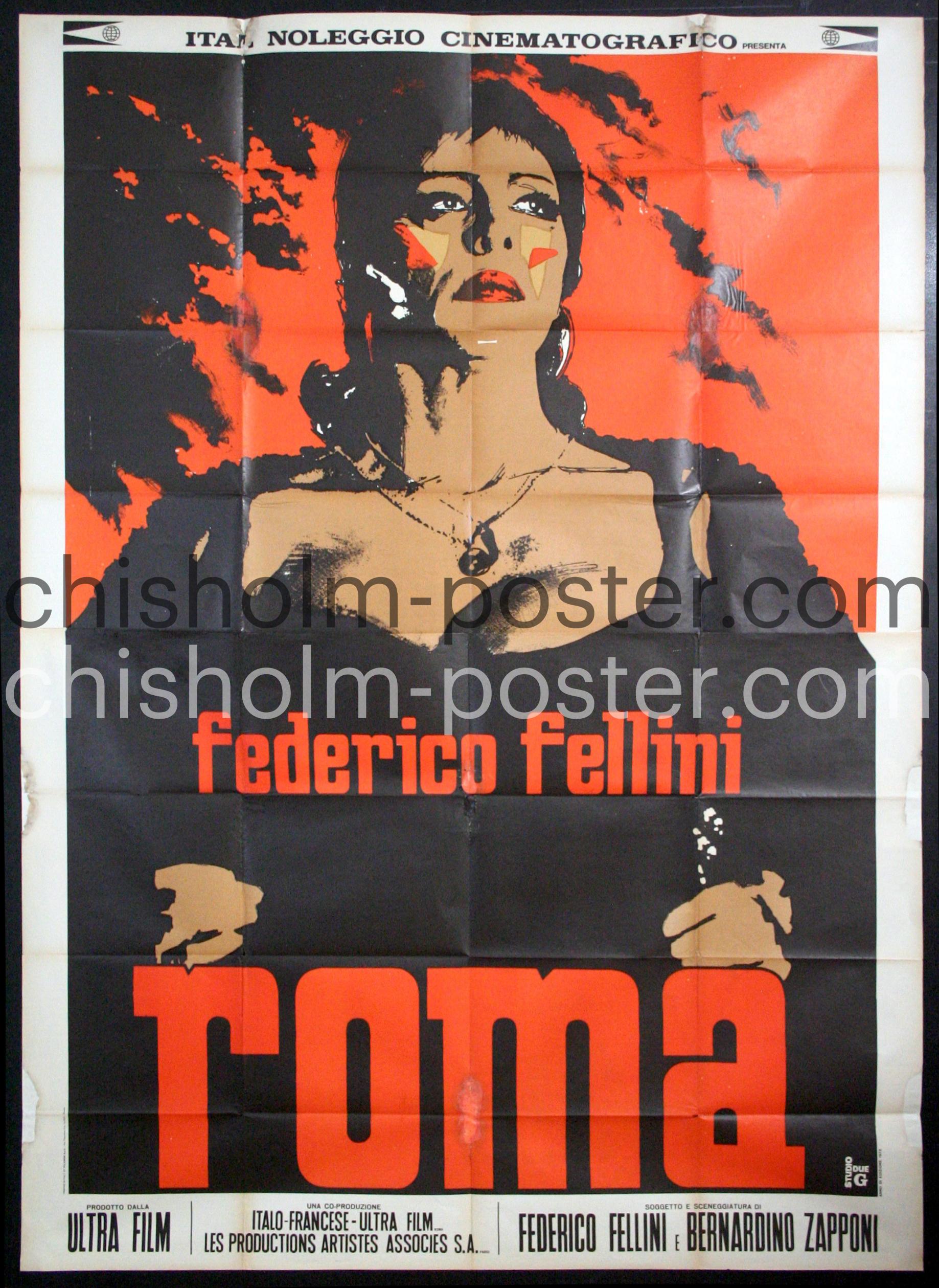 Roma - Fellini (Italian) | Original Vintage Poster | Chisholm Larsson ...