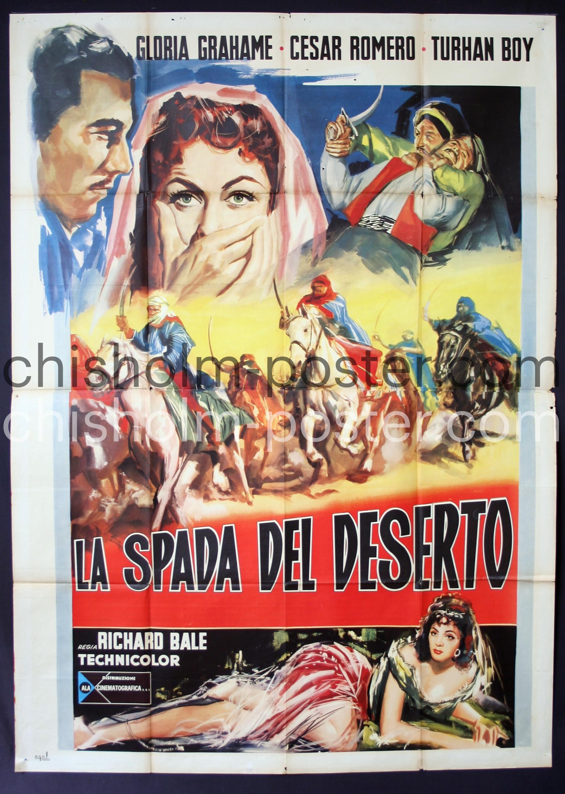 Spada del Deserto, La (1) | Original Vintage Poster | Chisholm Larsson ...