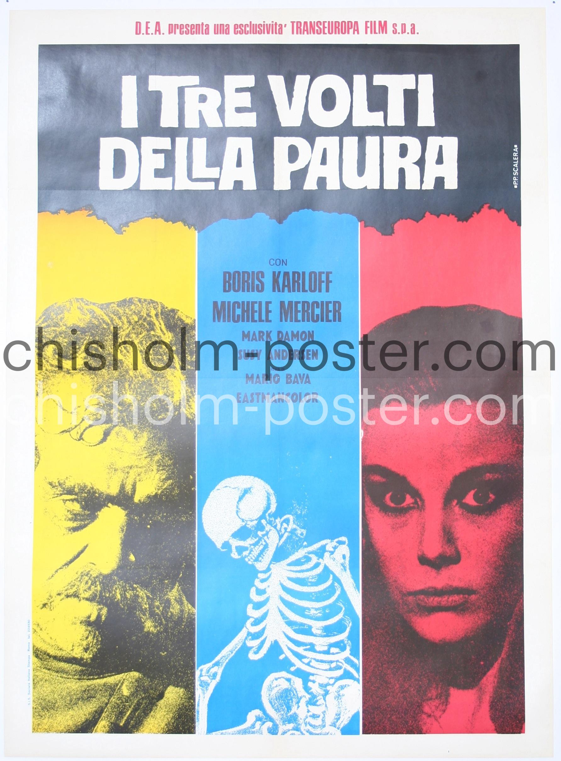 Tre Volti della Paura, i (1) | Original Vintage Poster | Chisholm ...