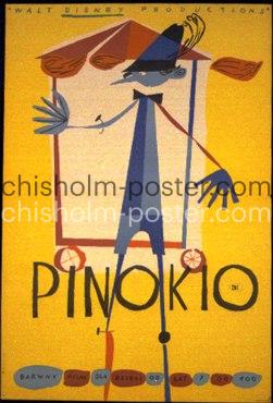 Pinokio | Original Vintage Poster | Chisholm Larsson Gallery