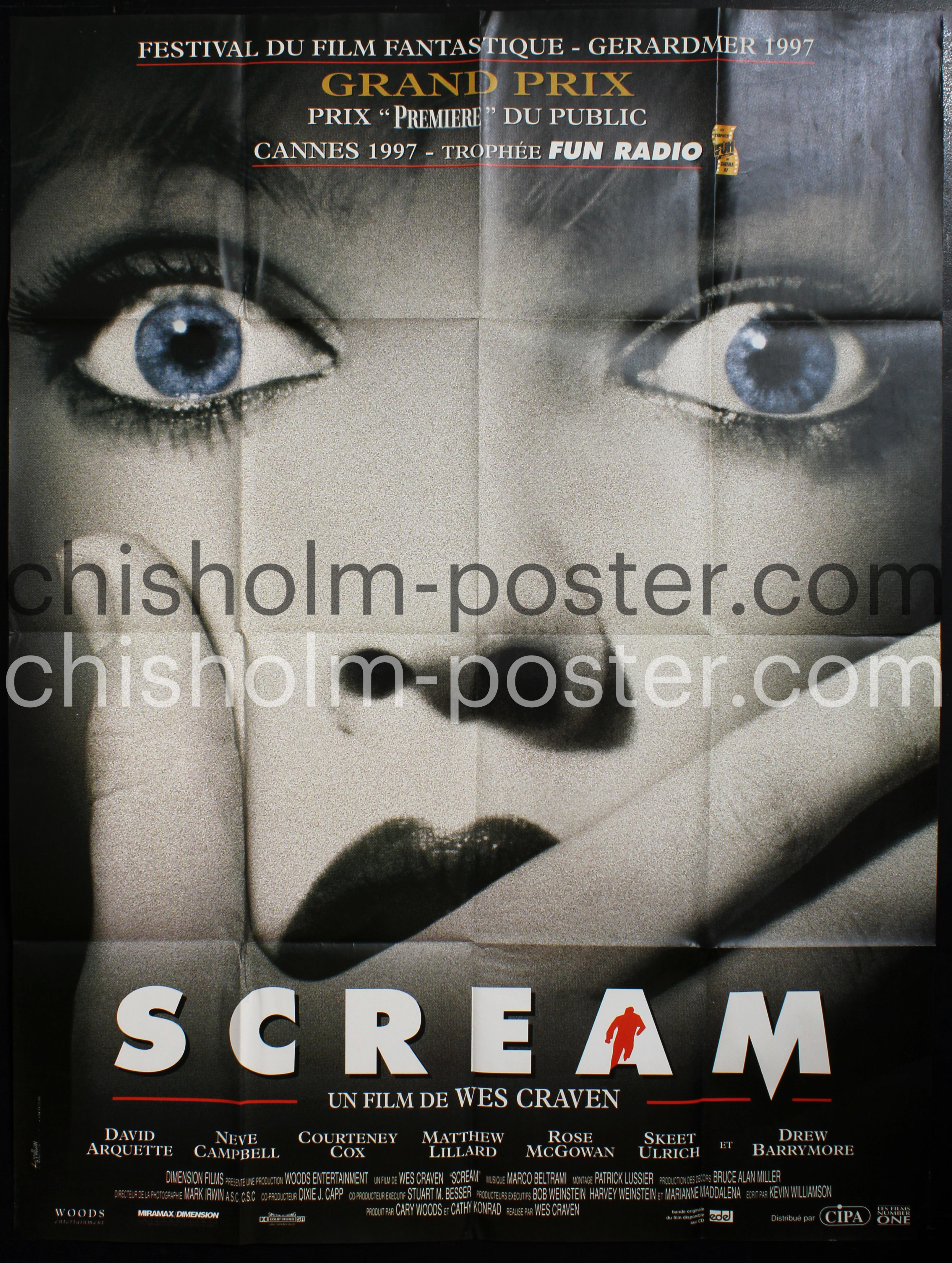 Scream (French) | Original Vintage Poster | Chisholm Larsson Gallery