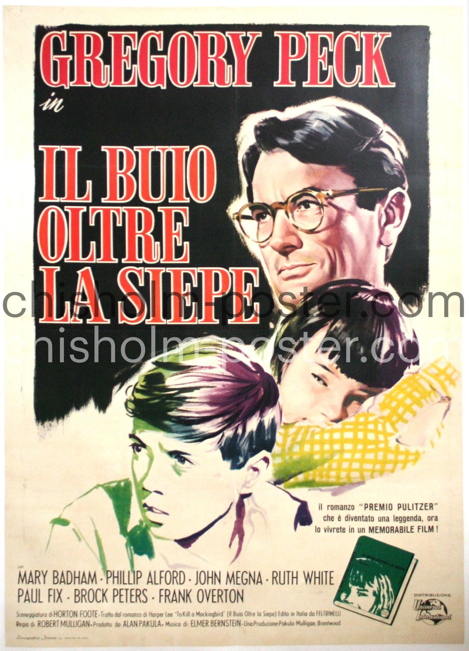 Buio Oltre la Siepe, il (3) | Original Vintage Poster | Chisholm ...