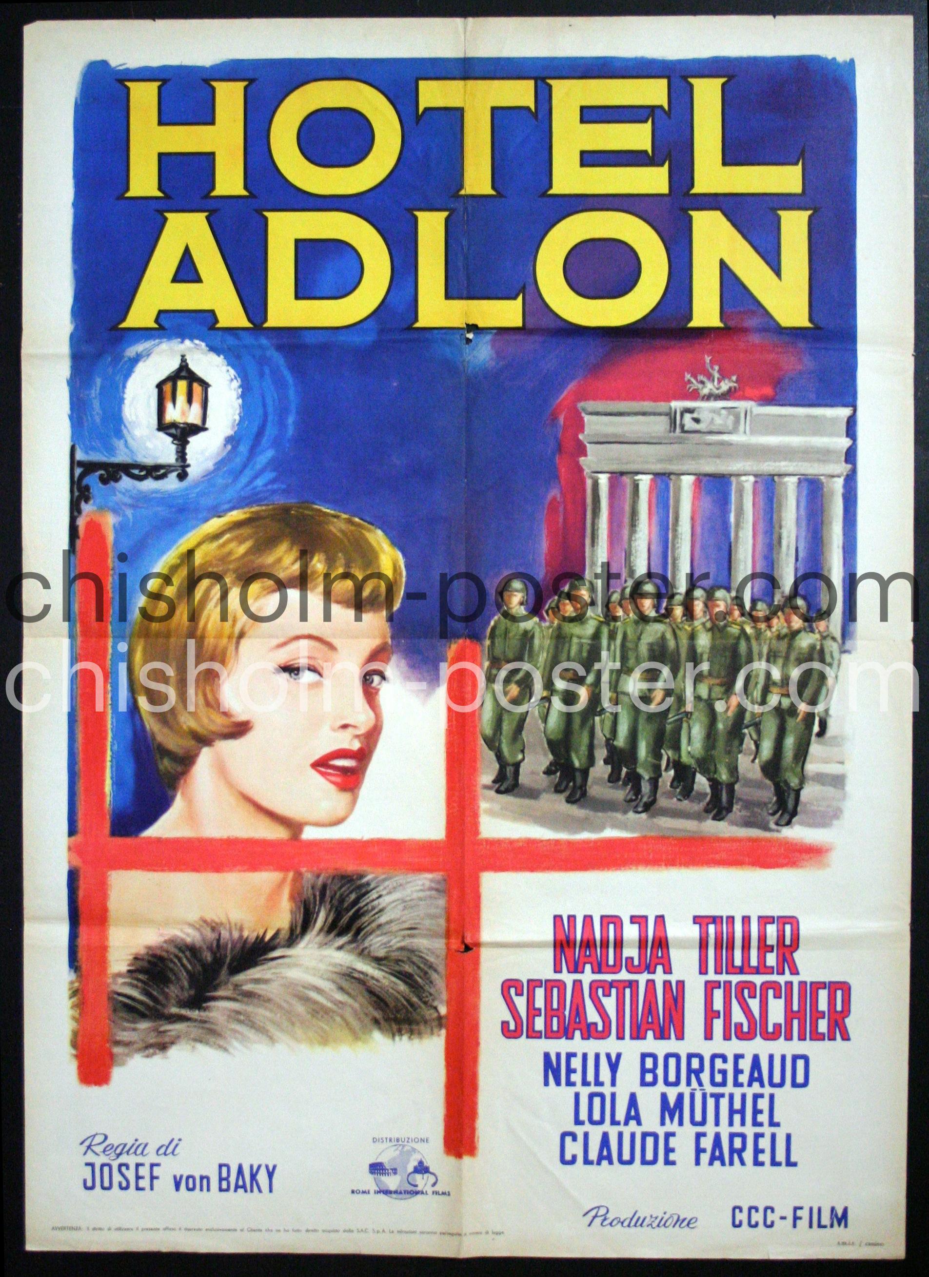 Hotel Adlon | Original Vintage Poster | Chisholm Larsson Gallery