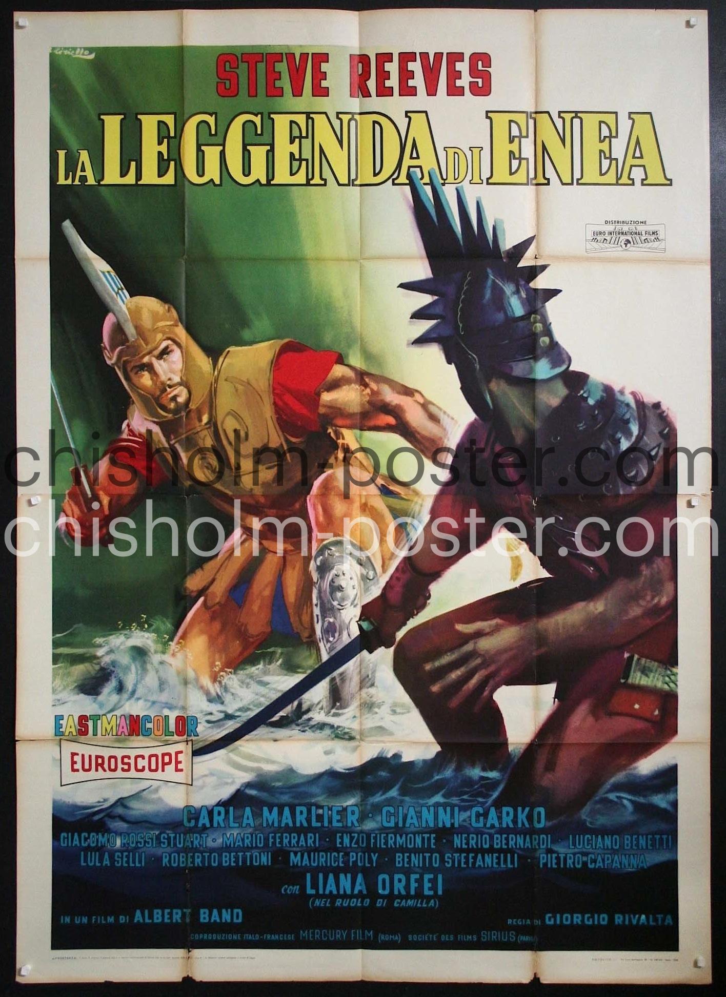 La Leggenda di Enea | Original Vintage Poster | Chisholm Larsson Gallery