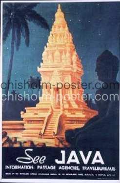 See Java | Original Vintage Poster | Chisholm Larsson Gallery