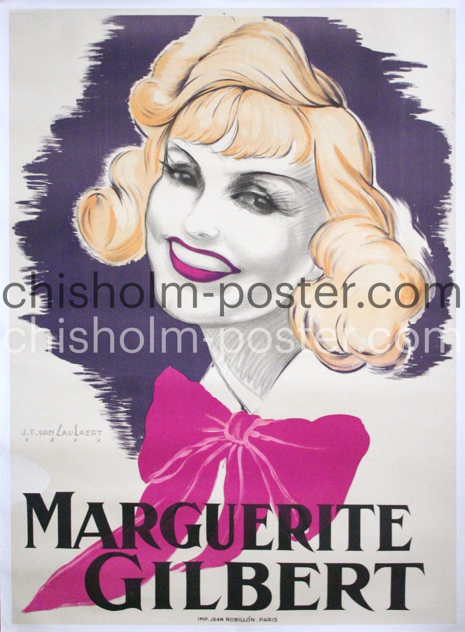 Marguerite Gilbert | Original Vintage Poster | Chisholm Larsson Gallery
