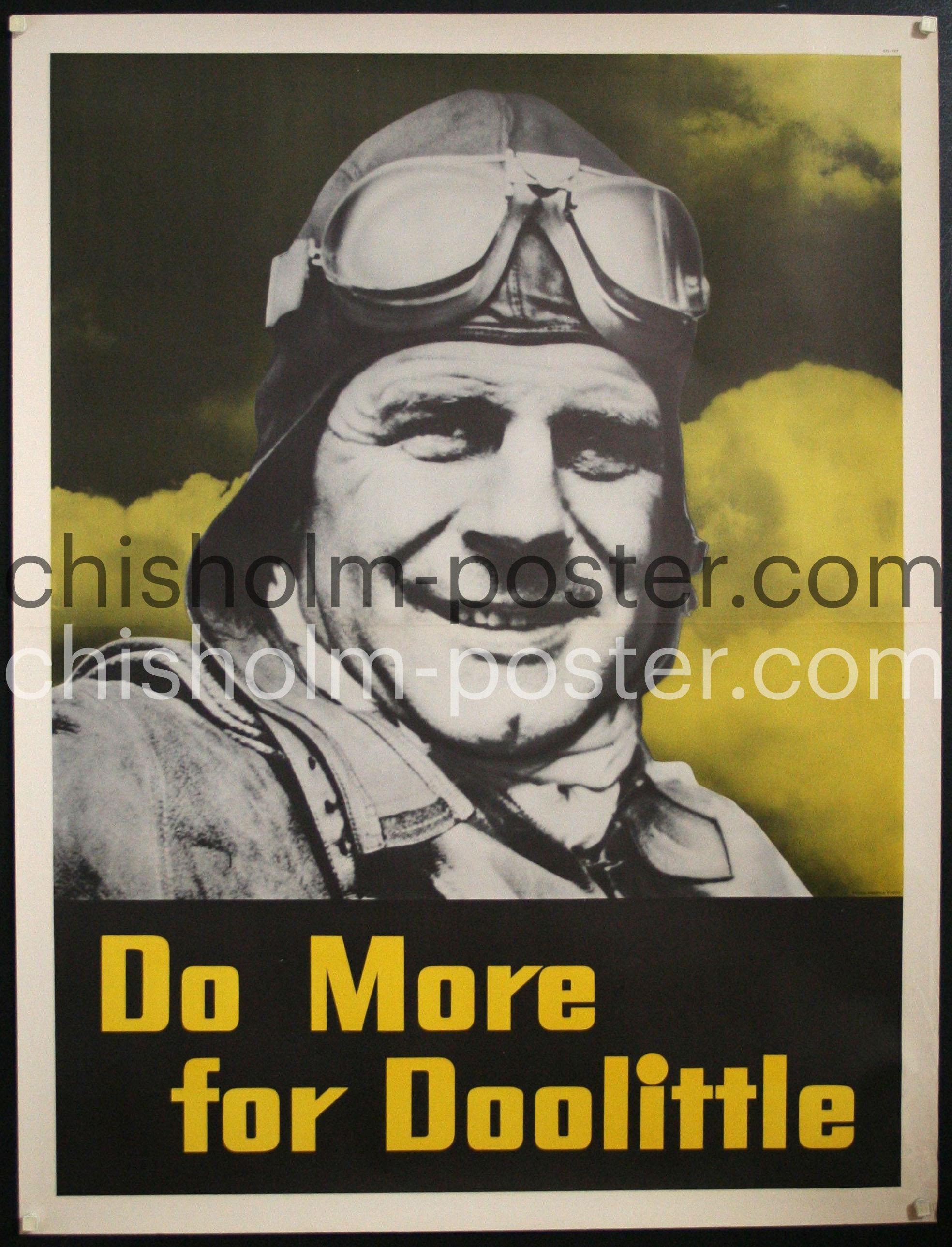 Do More for Doolittle ( Extremely Rare ) | Original Vintage Poster ...