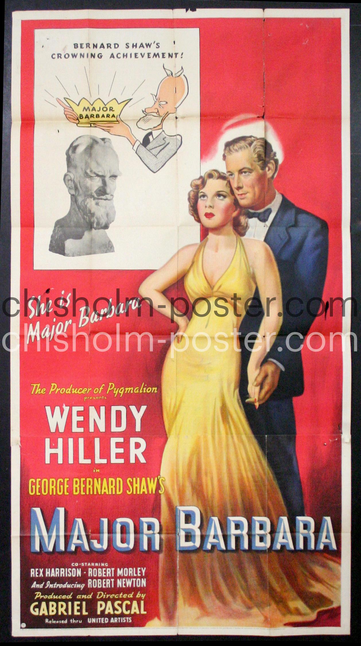 Major Barbara | Original Vintage Poster | Chisholm Larsson Gallery