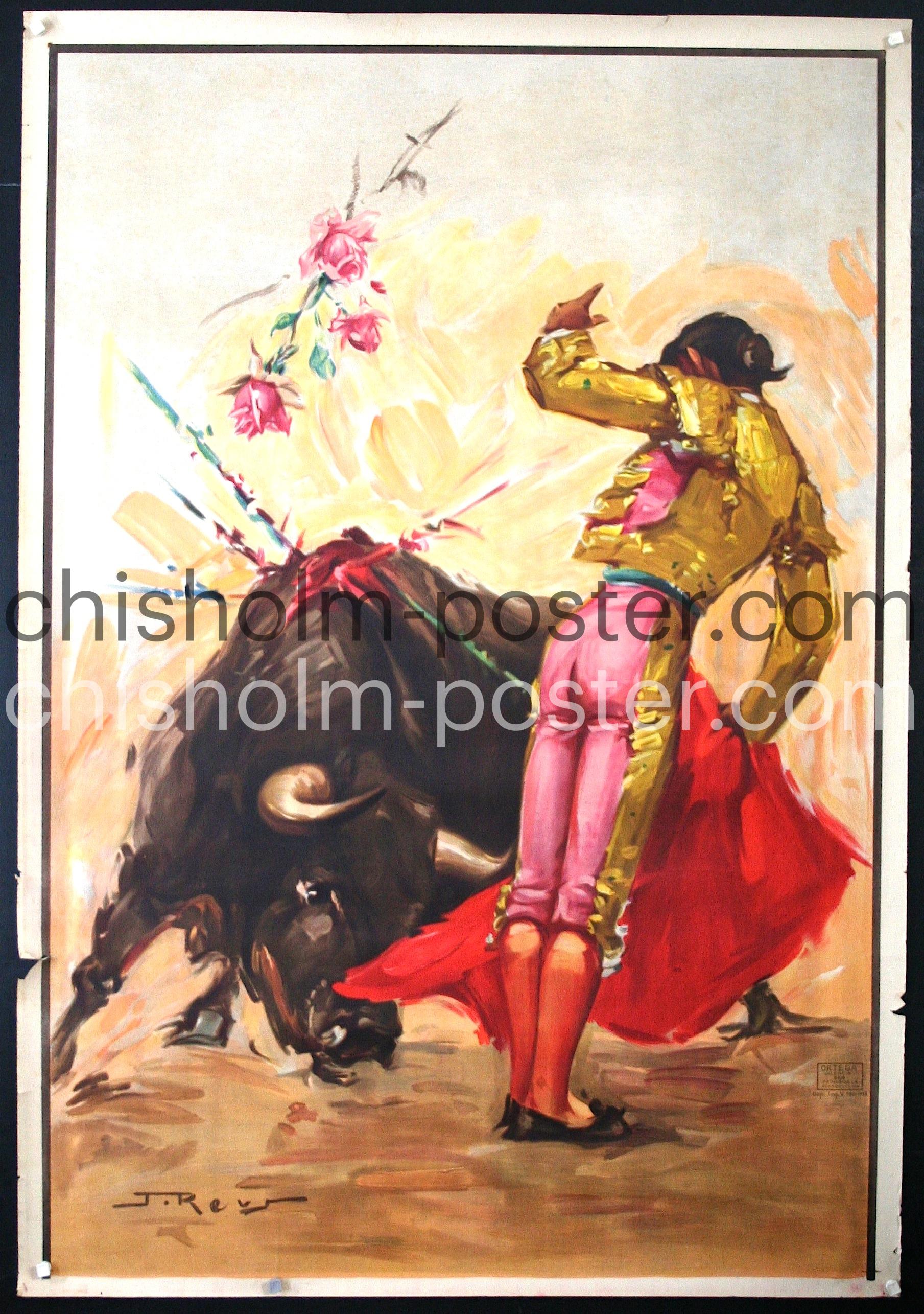 Bullfight (4) | Original Vintage Poster | Chisholm Larsson Gallery