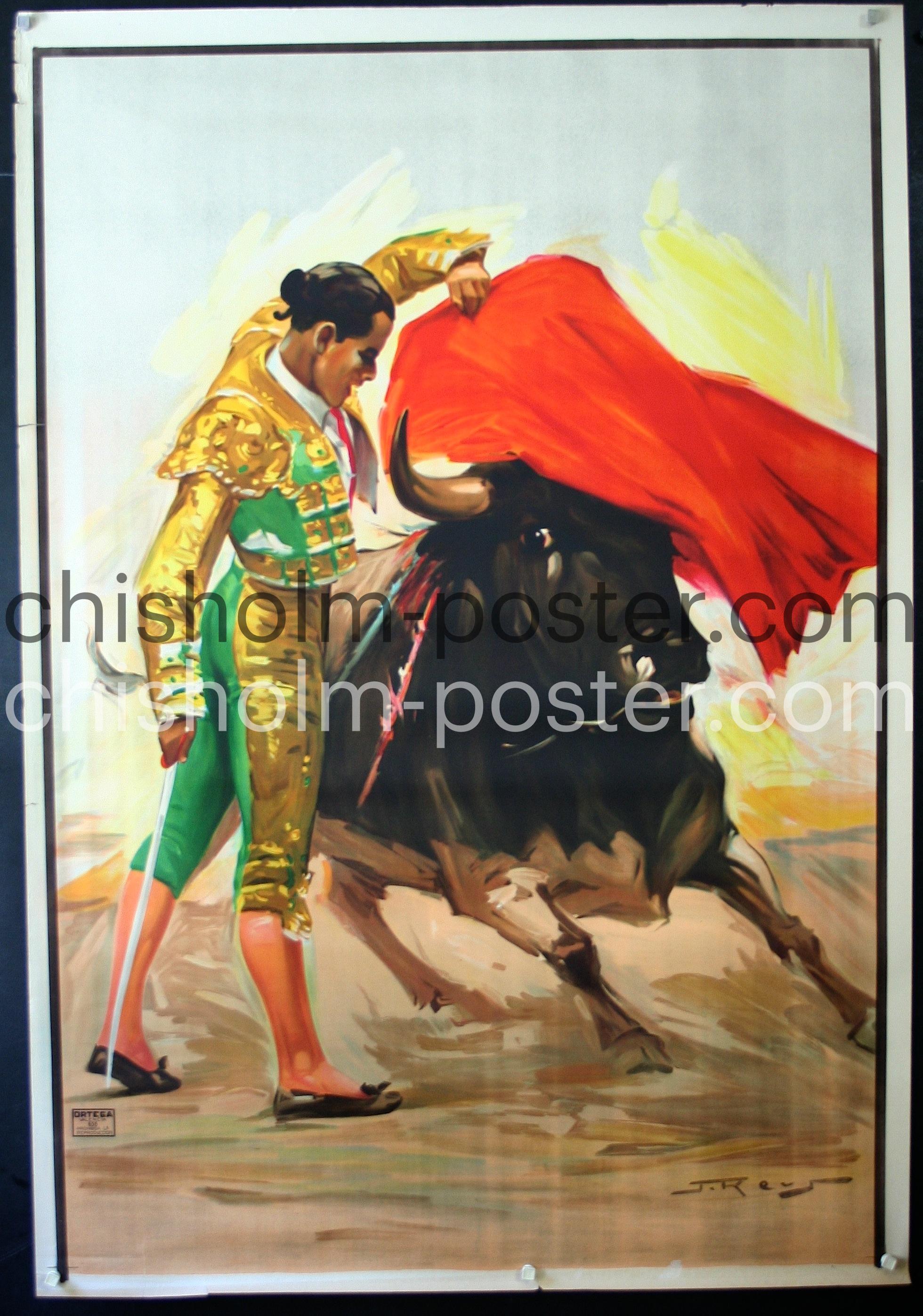 Bullfight (9) | Original Vintage Poster | Chisholm Larsson Gallery