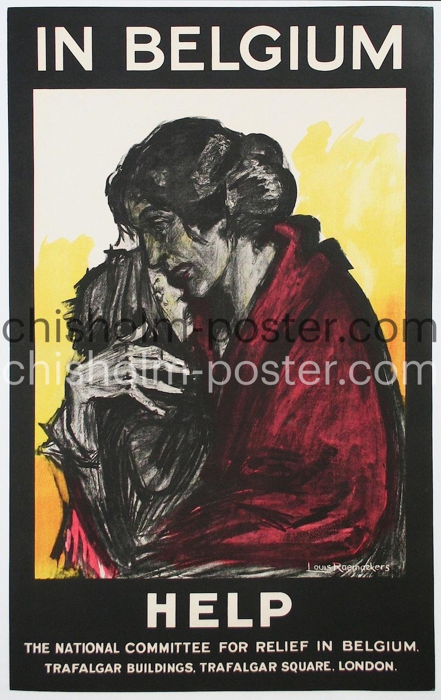 In Belgium - Help | Original Vintage Poster | Chisholm Larsson Gallery