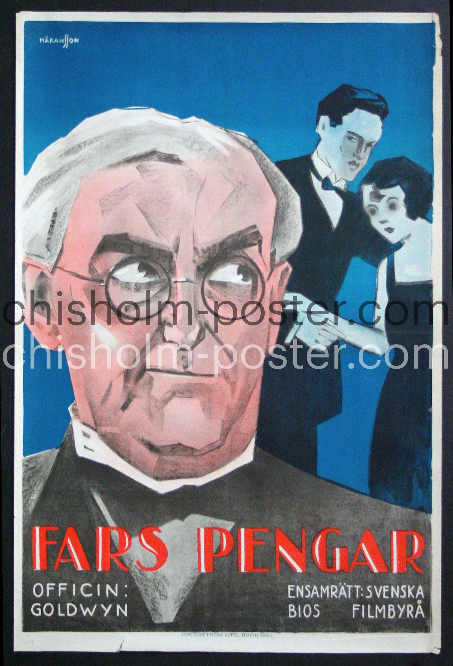 Fars Pengar | Original Vintage Poster | Chisholm Larsson Gallery