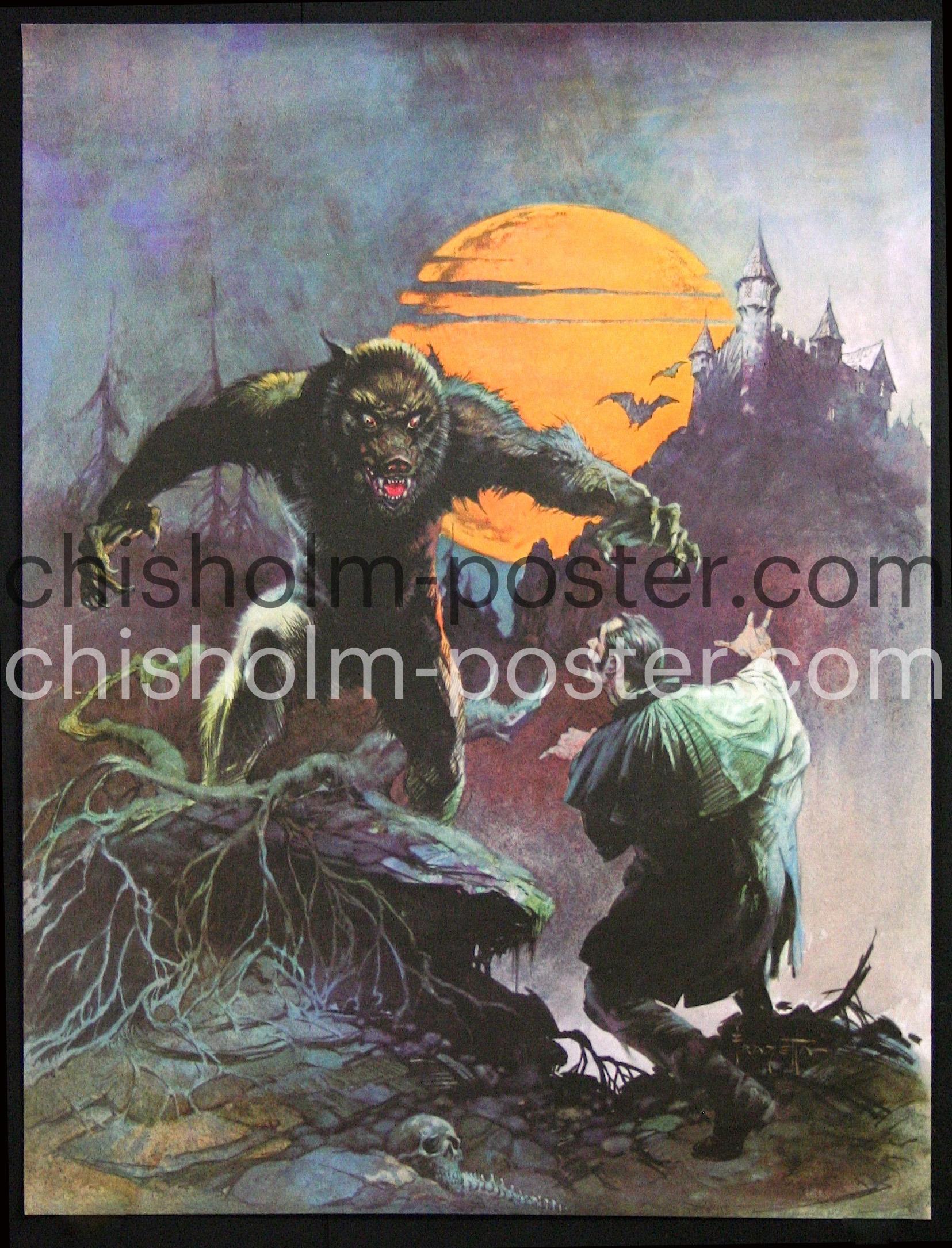 Frazetta (1) The Werewolf | Original Vintage Poster | Chisholm Larsson ...