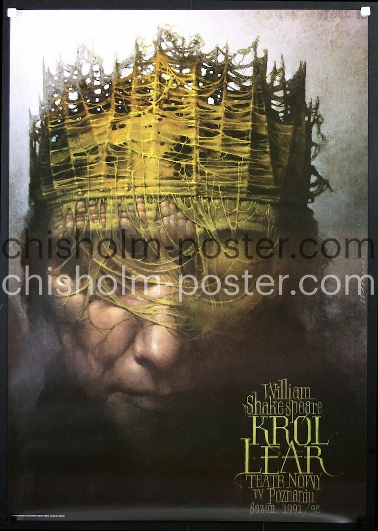 Krol Lear (Shakespeare) | Original Vintage Poster | Chisholm Larsson ...