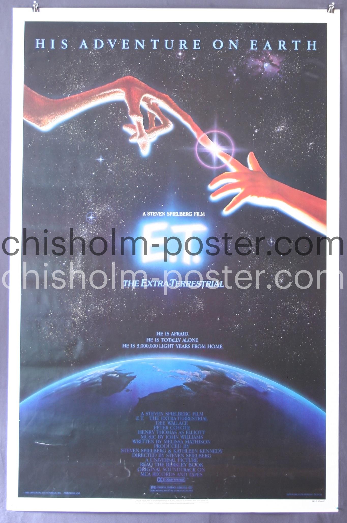E.T.: The Extra-Terrestrial (American) | Original Vintage Poster ...