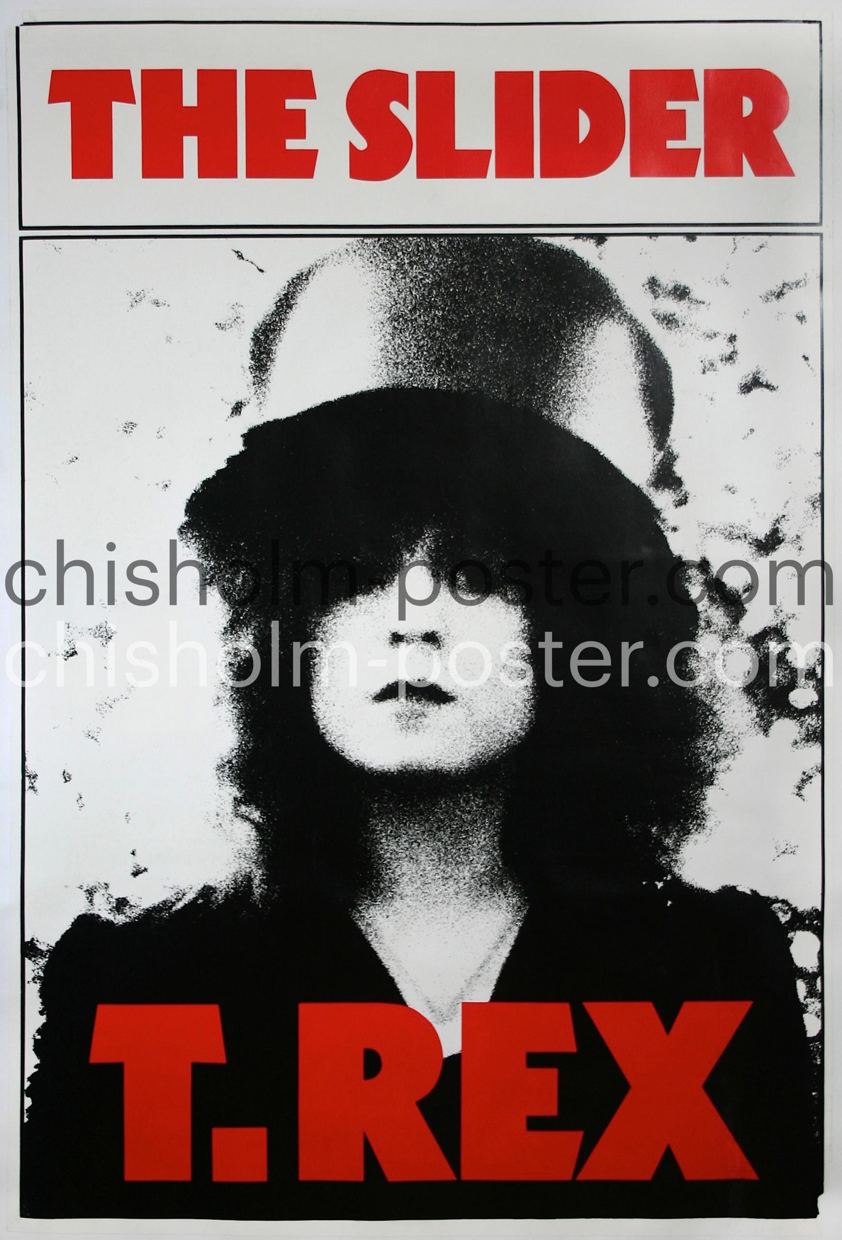 T. Rex - The Slider | Original Vintage Poster | Chisholm Larsson Gallery