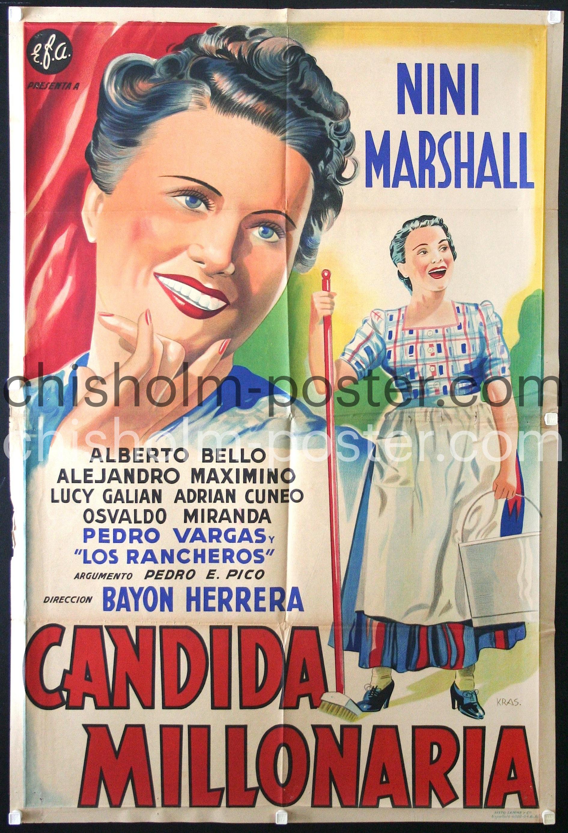 Candida Millonaria | Original Vintage Poster | Chisholm Larsson Gallery