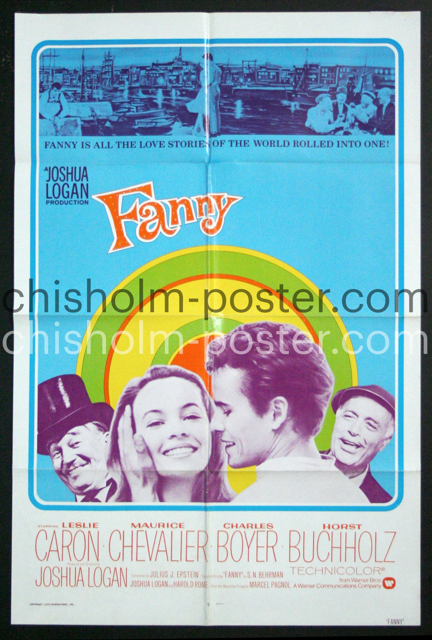 Fanny (American 2) re-release | Original Vintage Poster | Chisholm ...