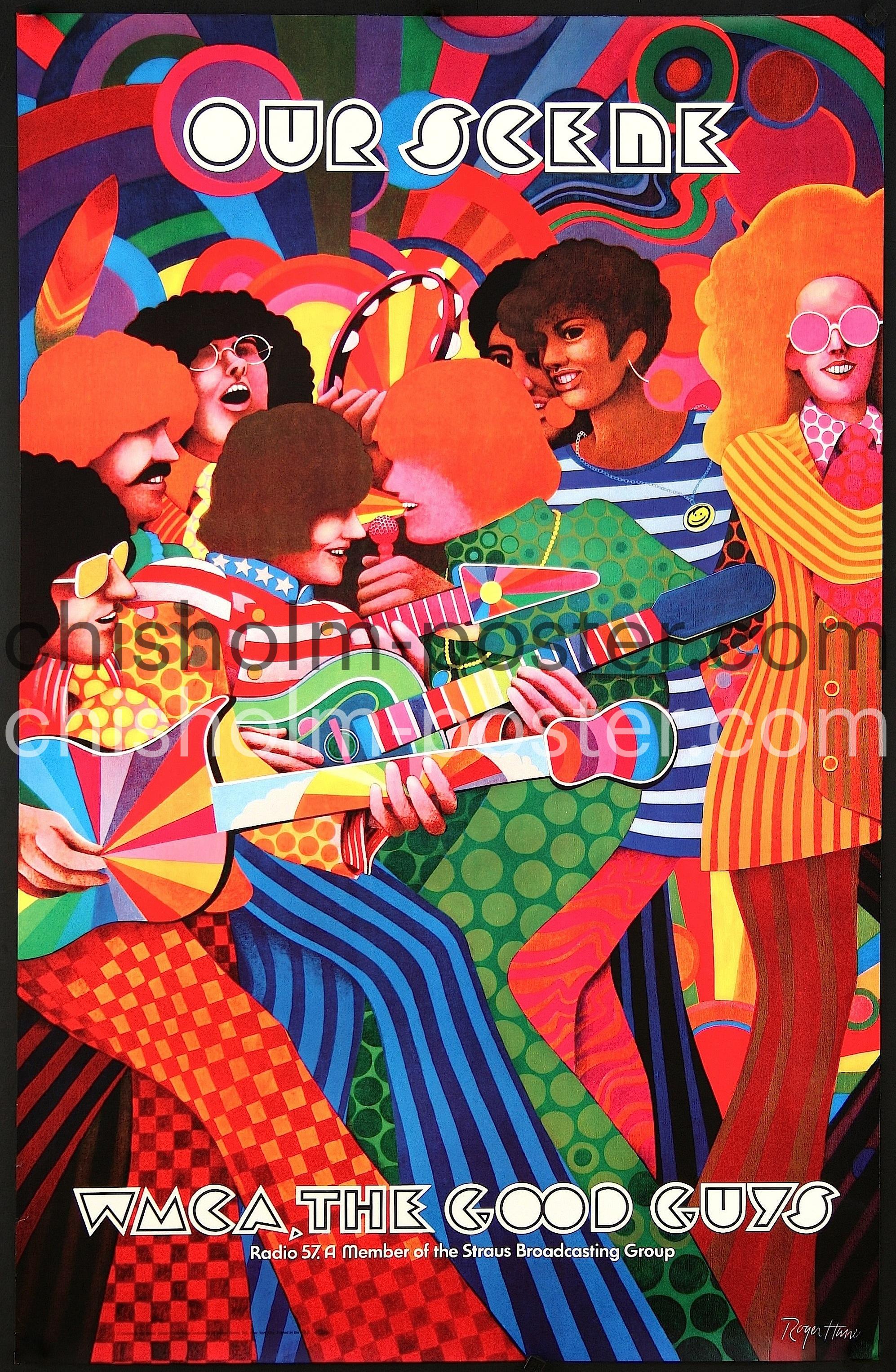Our Scene - WMCA, the Good Guys | Original Vintage Poster | Chisholm ...