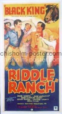 Riddle Ranch | Original Vintage Poster | Chisholm Larsson Gallery