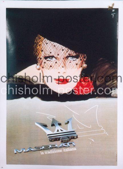 Maserati (3) | Original Vintage Poster | Chisholm Larsson Gallery