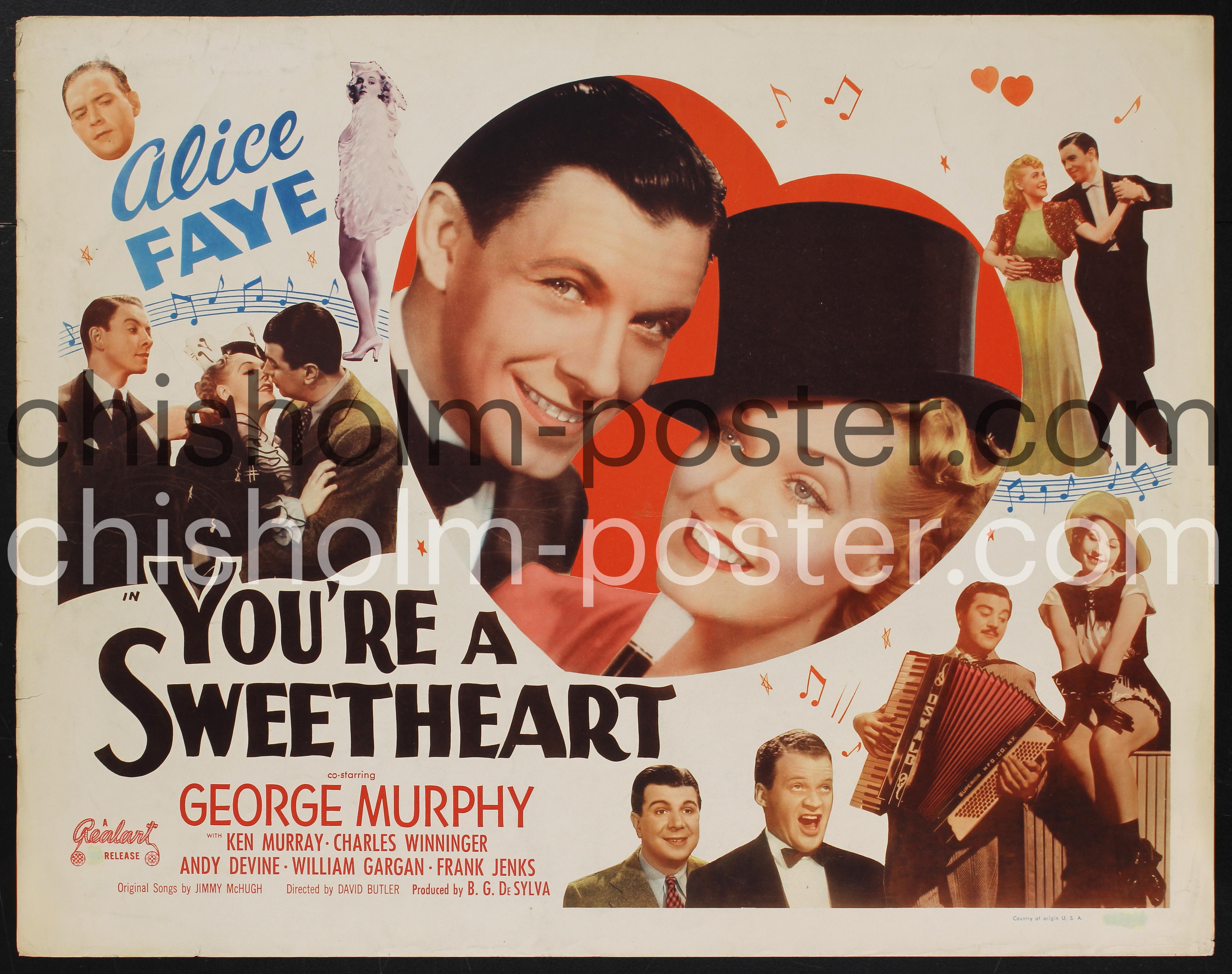You're a Sweetheart | Original Vintage Poster | Chisholm Larsson Gallery