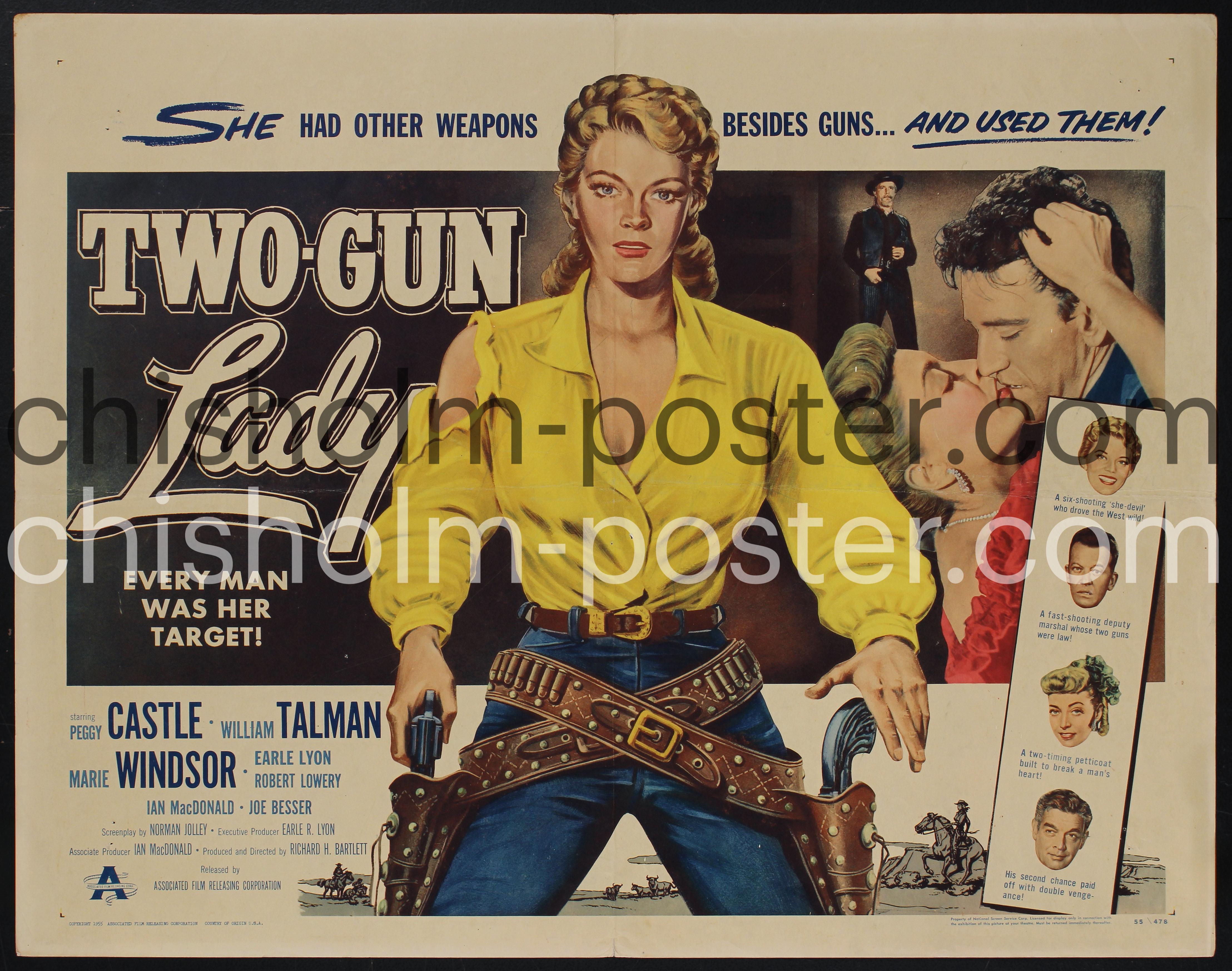 Two - Gun Lady (2) | Original Vintage Poster | Chisholm Larsson Gallery