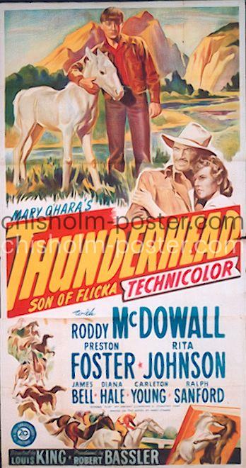 Thunderhead - Son of Flicka (1) | Original Vintage Poster | Chisholm Larsson Gallery