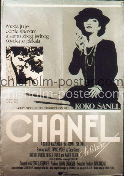 Chanel Solitaire | Original Vintage Poster | Chisholm Larsson Gallery
