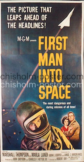 First Man Into Space (1) | Original Vintage Poster | Chisholm Larsson ...