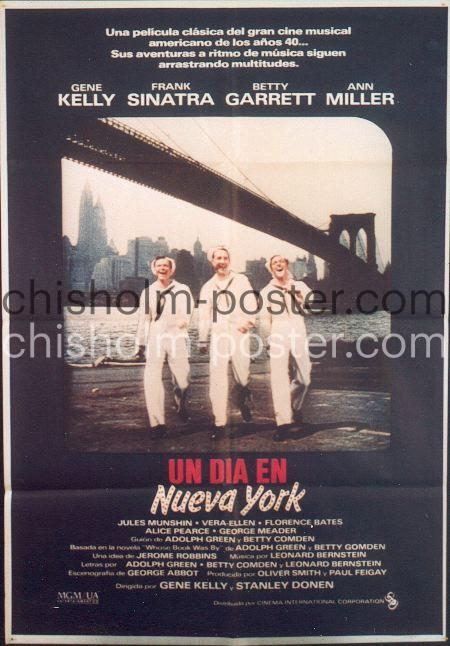 Dia en Nueva York, un ( Spanish re-release ) | Original Vintage Poster ...