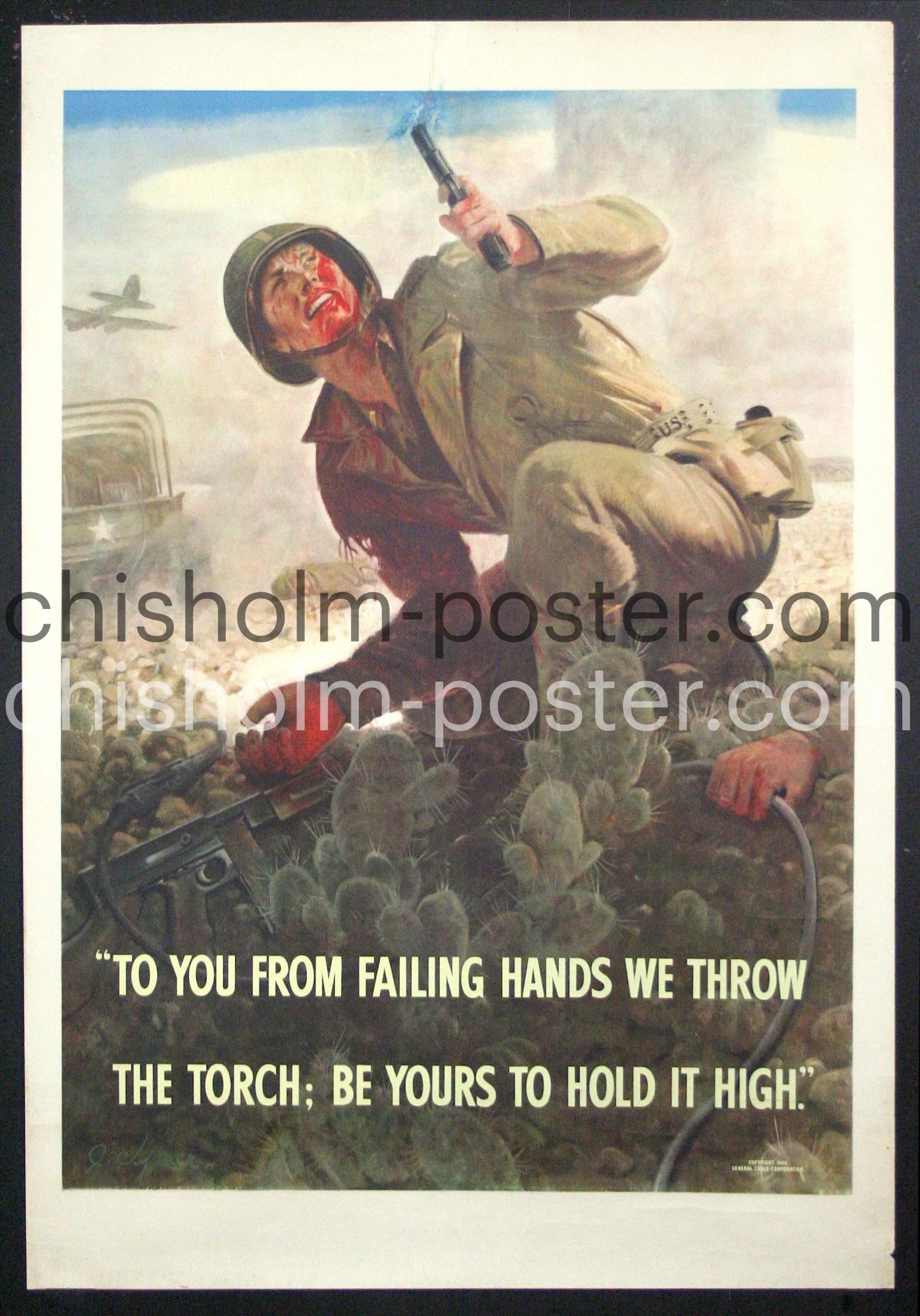 To You From Failing Hands We Throw the Torch; Be Your to Hold It High ...