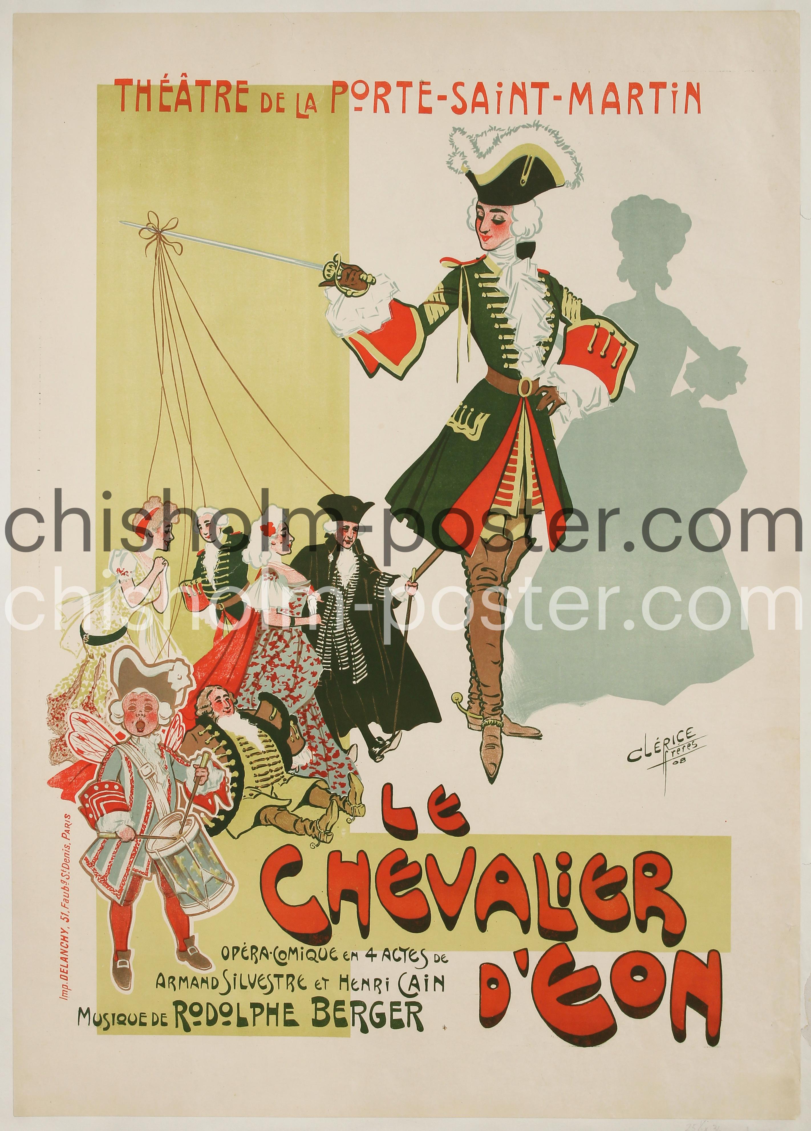 Le Chevalier d'Eon - Musique de Rodolphe Berger | Original Vintage ...