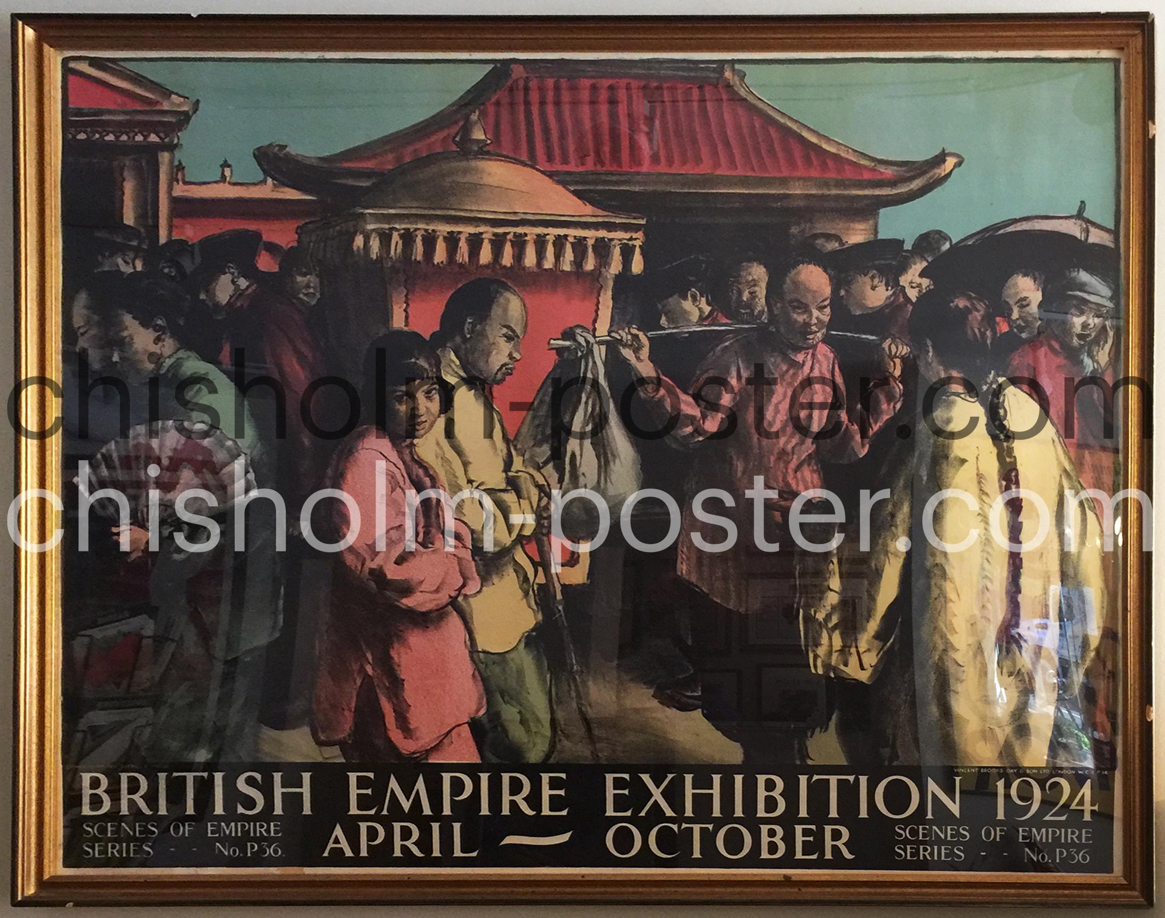 British Empire Exhibition 1924 (2) | Original Vintage Poster | Chisholm ...
