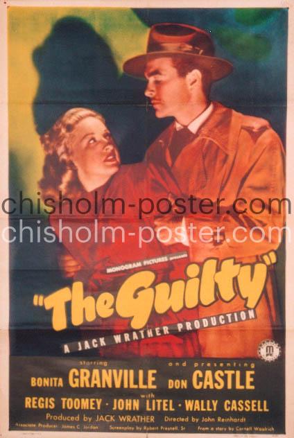 Guilty, The | Original Vintage Poster | Chisholm Larsson Gallery