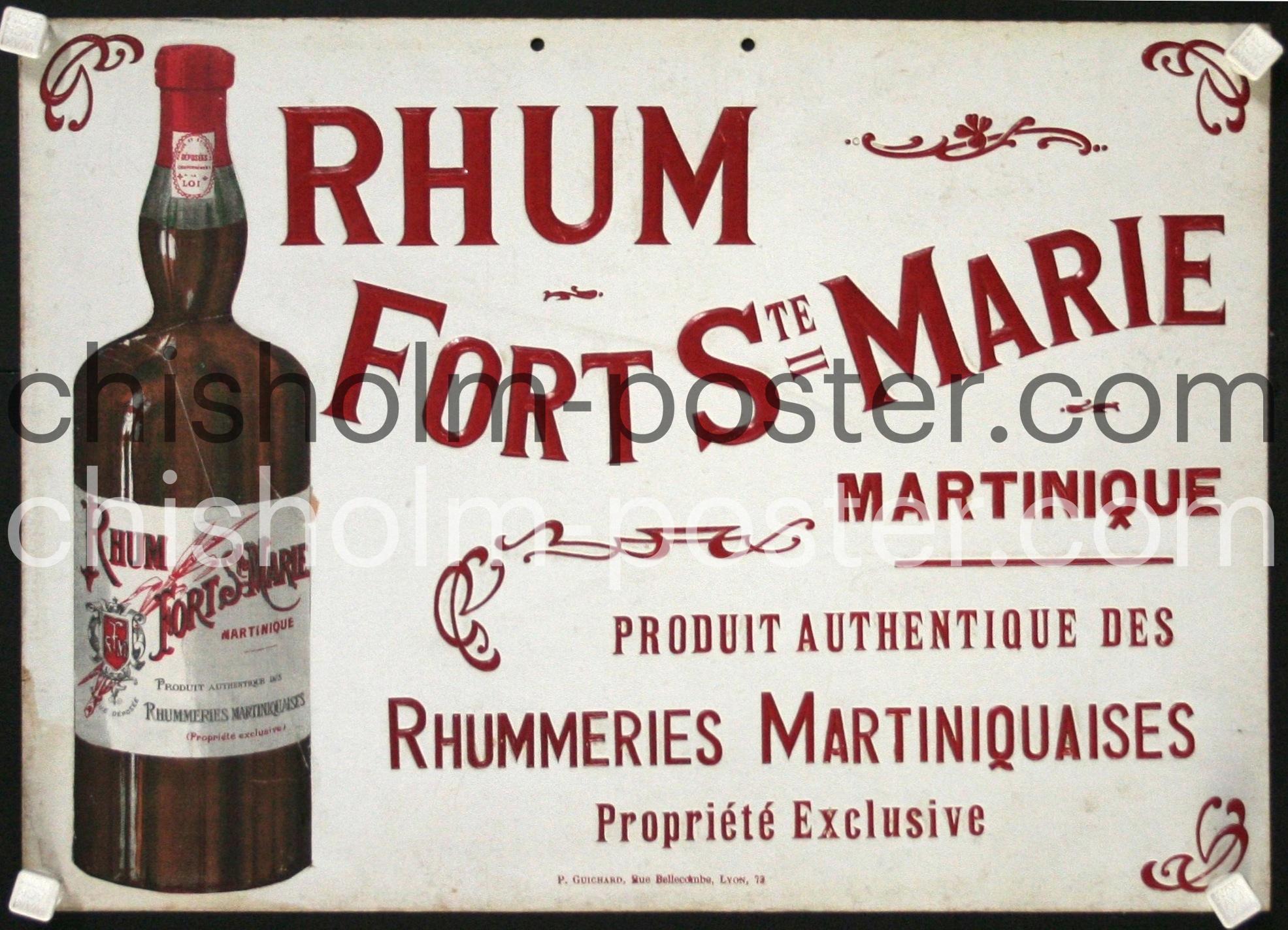 Rhum Fort Ste Marie (Carton) Point of Purchase - Martinique | Original ...
