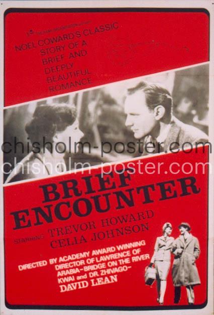 Brief Encounter (re-release) | Original Vintage Poster | Chisholm ...