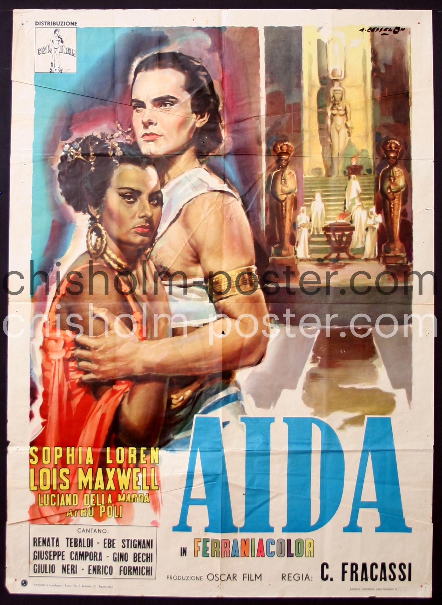 Aida (Italian) | Original Vintage Poster | Chisholm Larsson Gallery