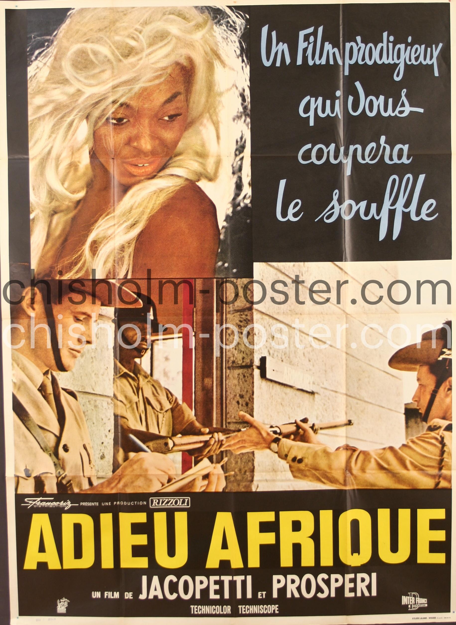 Adieu Afrique (2) | Original Vintage Poster | Chisholm Larsson Gallery