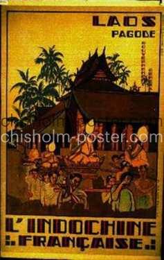 Indochine Francaise, L' | Original Vintage Poster | Chisholm Larsson ...