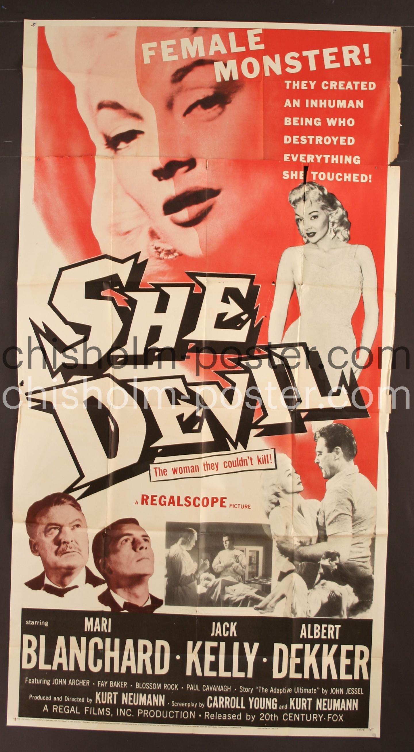 She Devil | Original Vintage Poster | Chisholm Larsson Gallery