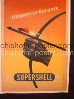 Supershell | Original Vintage Poster | Chisholm Larsson Gallery