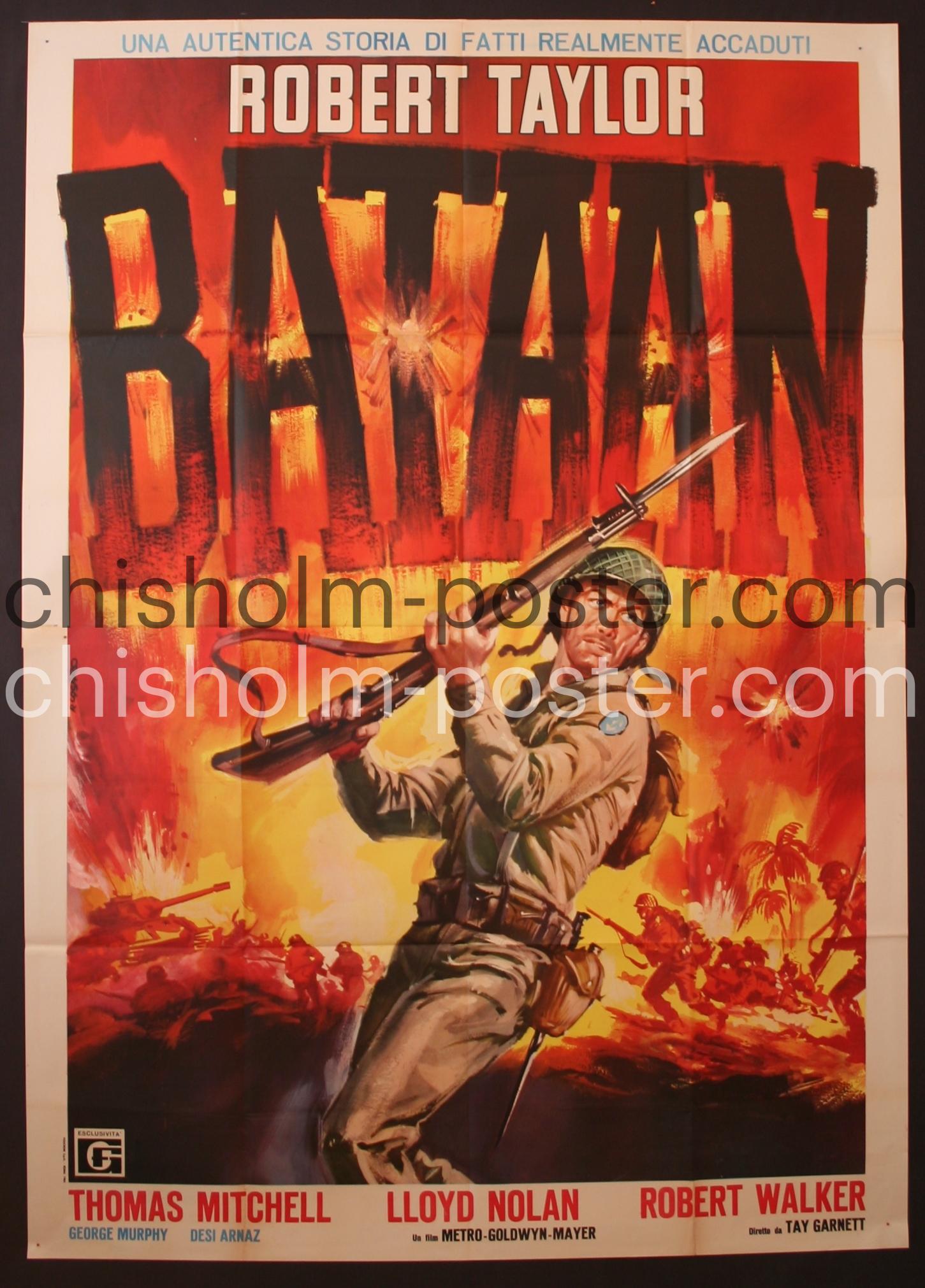 Bataan (2) (re-release) | Original Vintage Poster | Chisholm Larsson ...