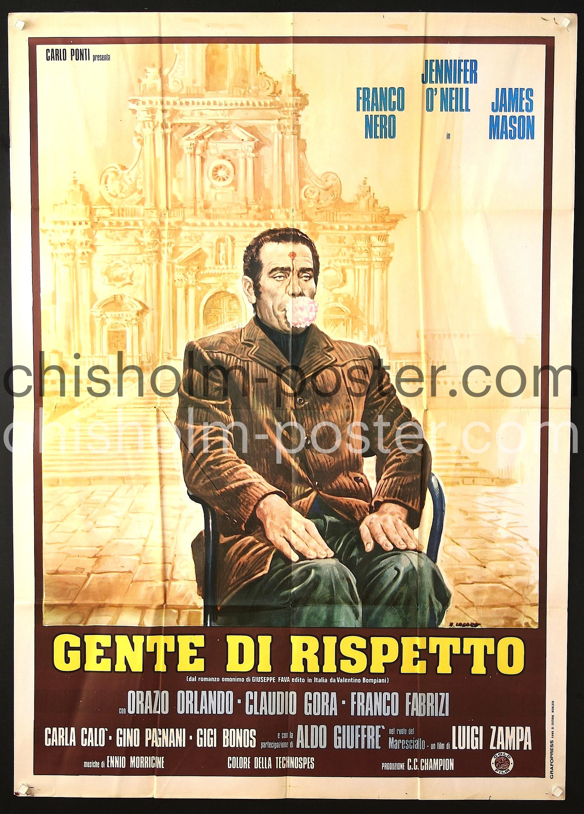 Gente di Rispetto | Original Vintage Poster | Chisholm Larsson Gallery
