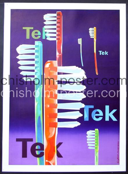 Tek | Original Vintage Poster | Chisholm Larsson Gallery